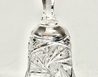 Cut Glass Bell - Etsy