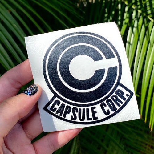Vinyl Capsule Corp Logo Decal - Etsy