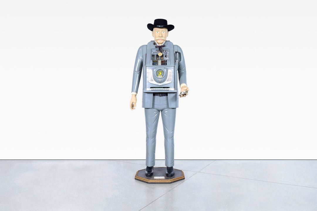 John Henry "doc" Holliday Figure Slot Machine by Mills Novelty Co. - Etsy