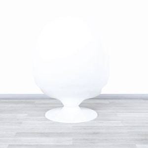 Merican Space Age Fiberglass "egg" Swivel Chair - Etsy