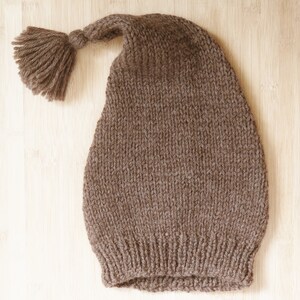 Pure Wool Voyageur Hand-knitted Cap - Liberty Cap - Coureur Des Bois ...