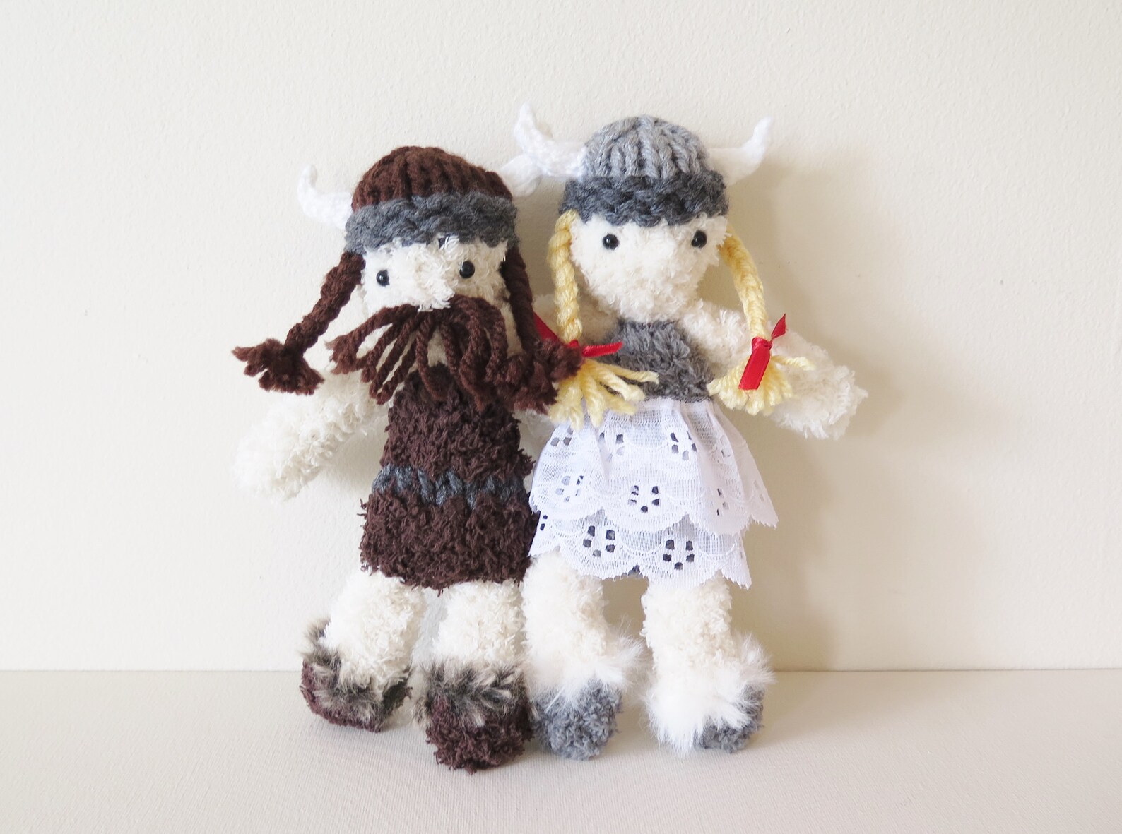 Viking Plush Toy Hand-knitted Viking Doll Boy or Girl - Etsy Canada