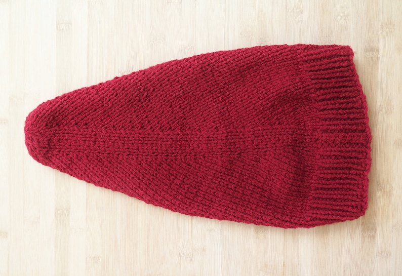 Acrylic Red Liberty Cap Voyageur Knit Cap Hand-knitted Red - Etsy