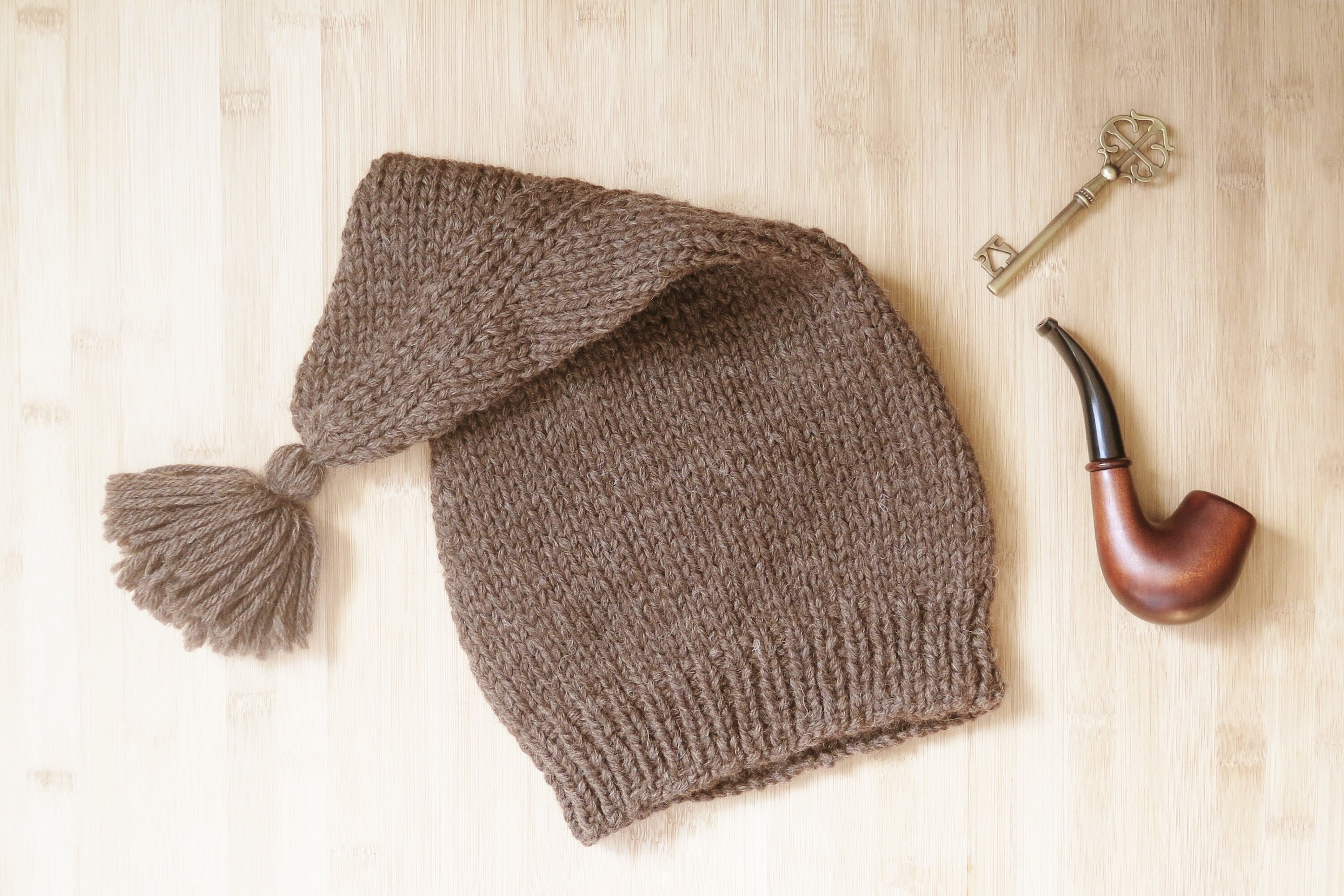 Gift for Him Pure Wool Old Time Hand-knitted Toque Liberty - Etsy Canada