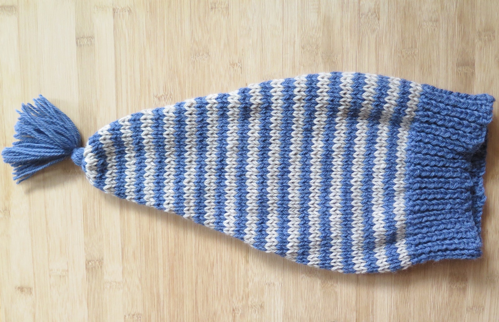 Pure Wool Striped Toque Long Seaman Cap Seaman Long - Etsy Canada