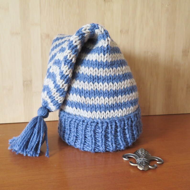 Pure Wool Striped Toque Long Seaman Cap Seaman Long - Etsy Canada