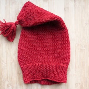 Pure Wool Voyageur Hand-knitted Cap - Liberty Cap - Coureur Des Bois ...