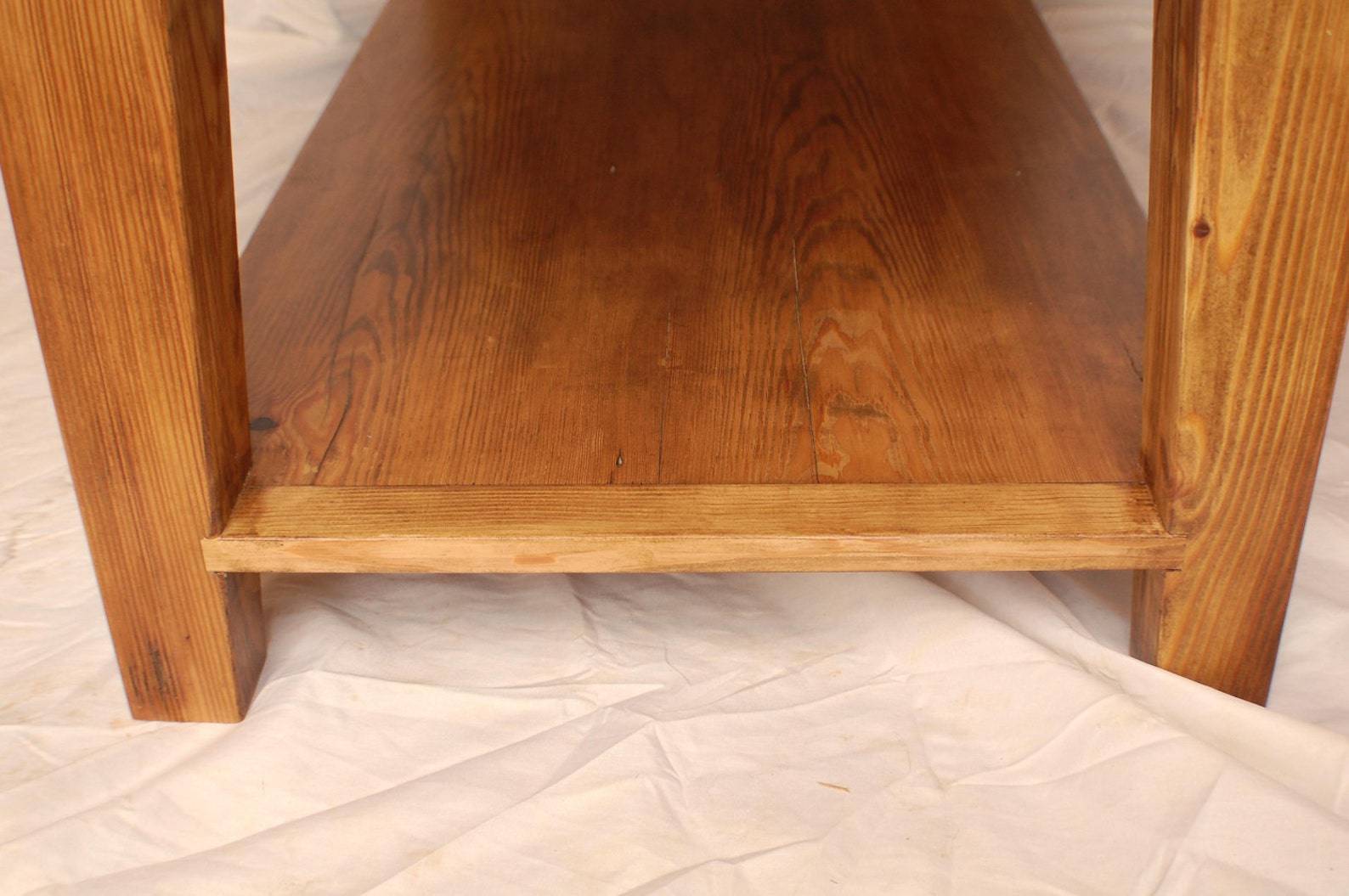Reclaimed Heart Pine Coffee Table With Drawer and Shelf - Etsy