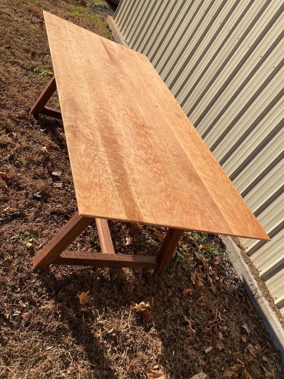 Cherry Walnut Dining Table | Etsy