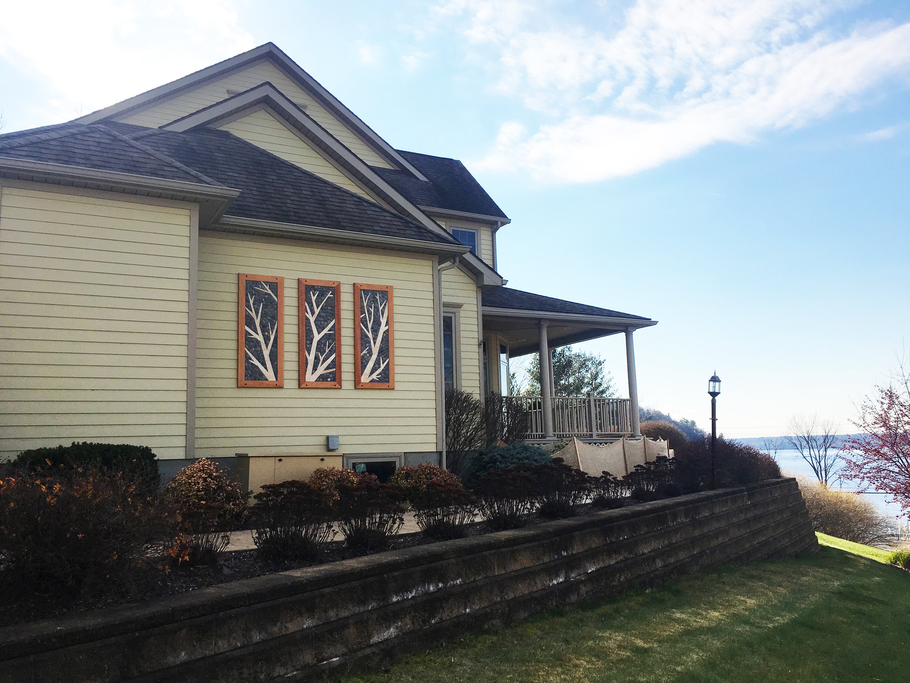 Largescale Exterior / Interior Tree Tile Mosaic Trilogy - Etsy