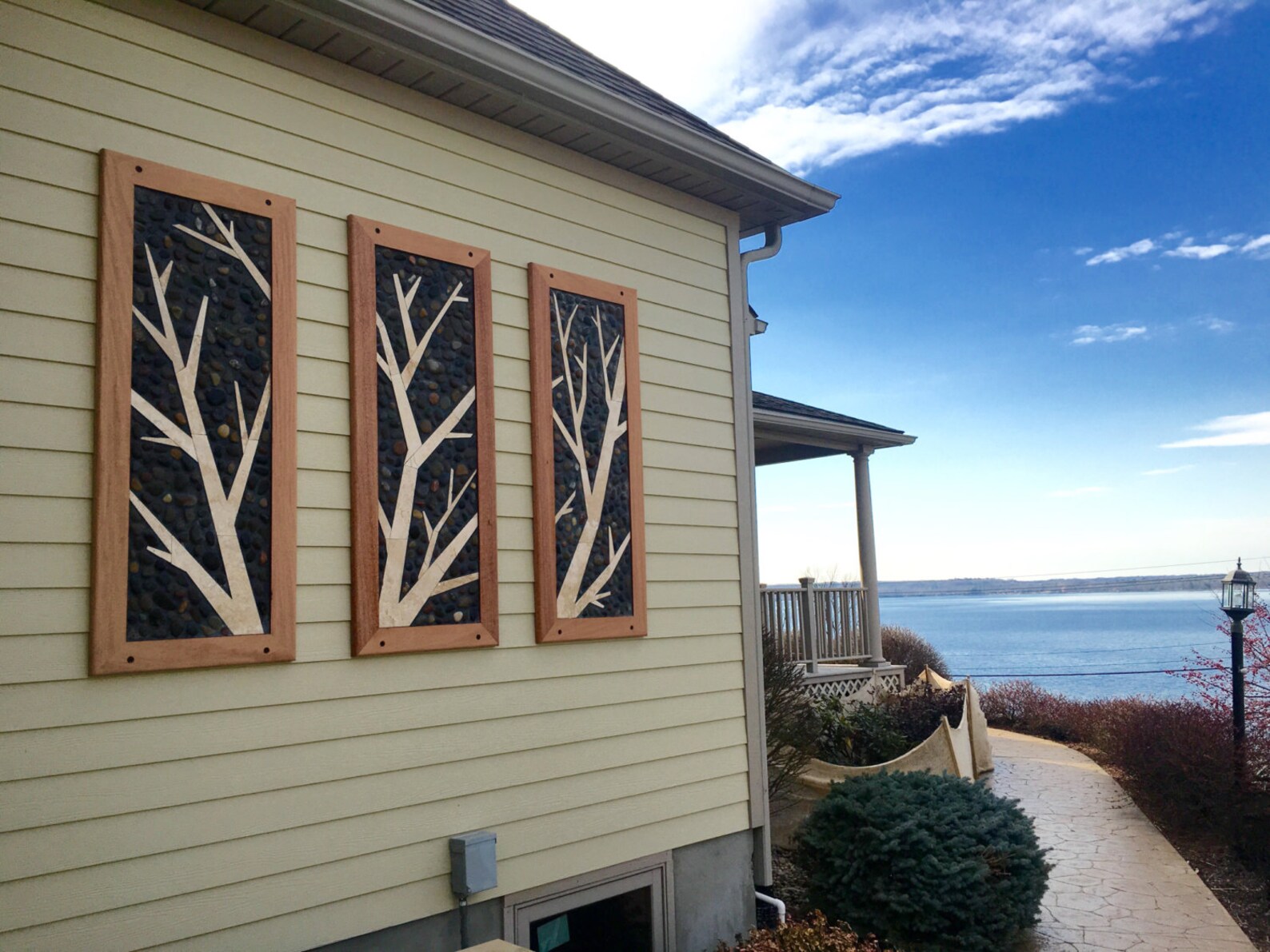 Largescale Exterior / Interior Tree Tile Mosaic Trilogy - Etsy