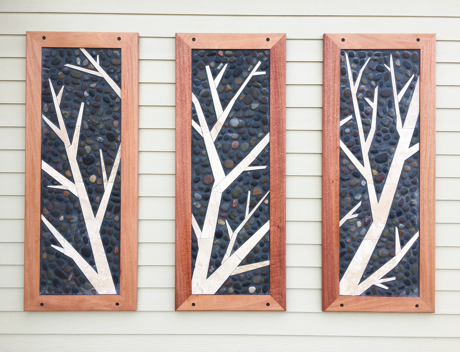 Largescale Exterior / Interior Tree Tile Mosaic Trilogy - Etsy