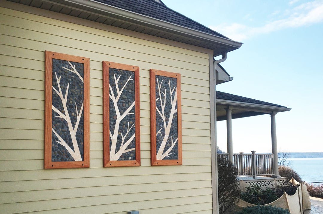 Largescale Exterior / Interior Tree Tile Mosaic Trilogy - Etsy