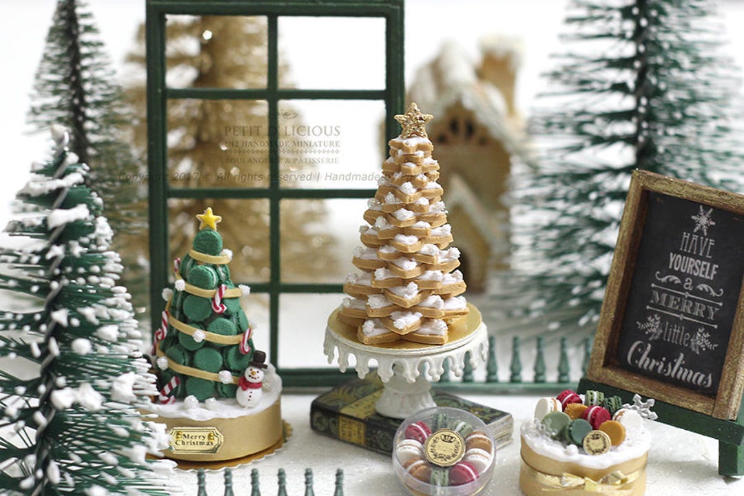 Stacked Star Christmas Tree Vanilla Frosting Cookies Xmas - Etsy
