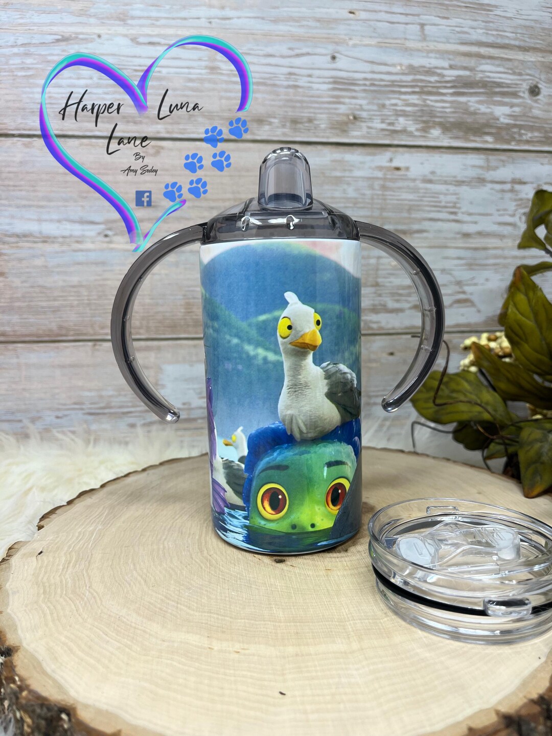 Luca Sippy and Transition Sublimation Tumbler, Personalized Tumbler ...
