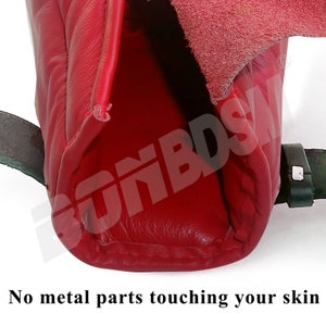 Bondage Padded Fist Mitts - Soft Padded Genuine Leather Mittens ...