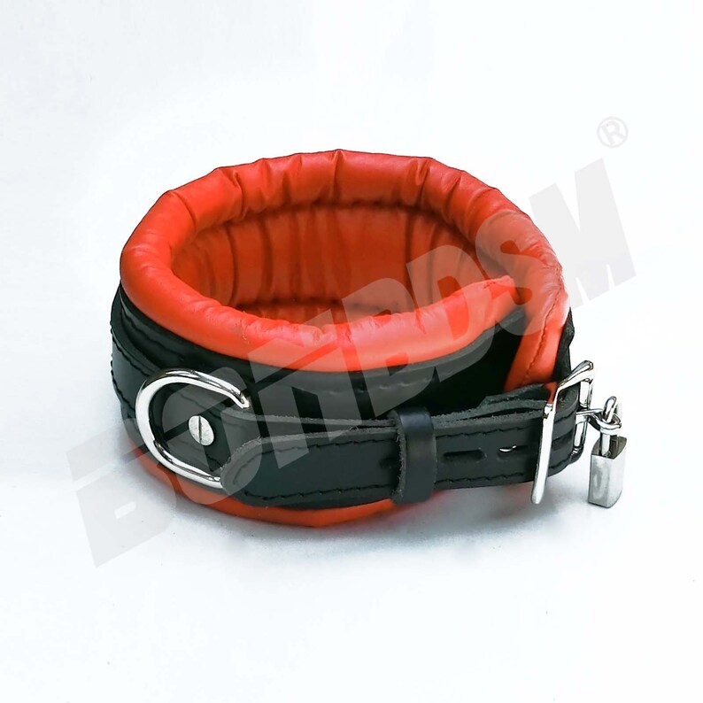 Bondage Restraint Collar Genuine Leather EXTRA Padded Heavy | Etsy