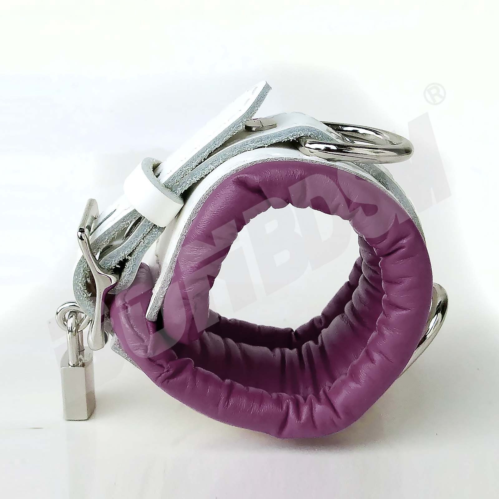 Bondage wrist and ankle cuffs Extra Padded Genuine Leather | Etsy