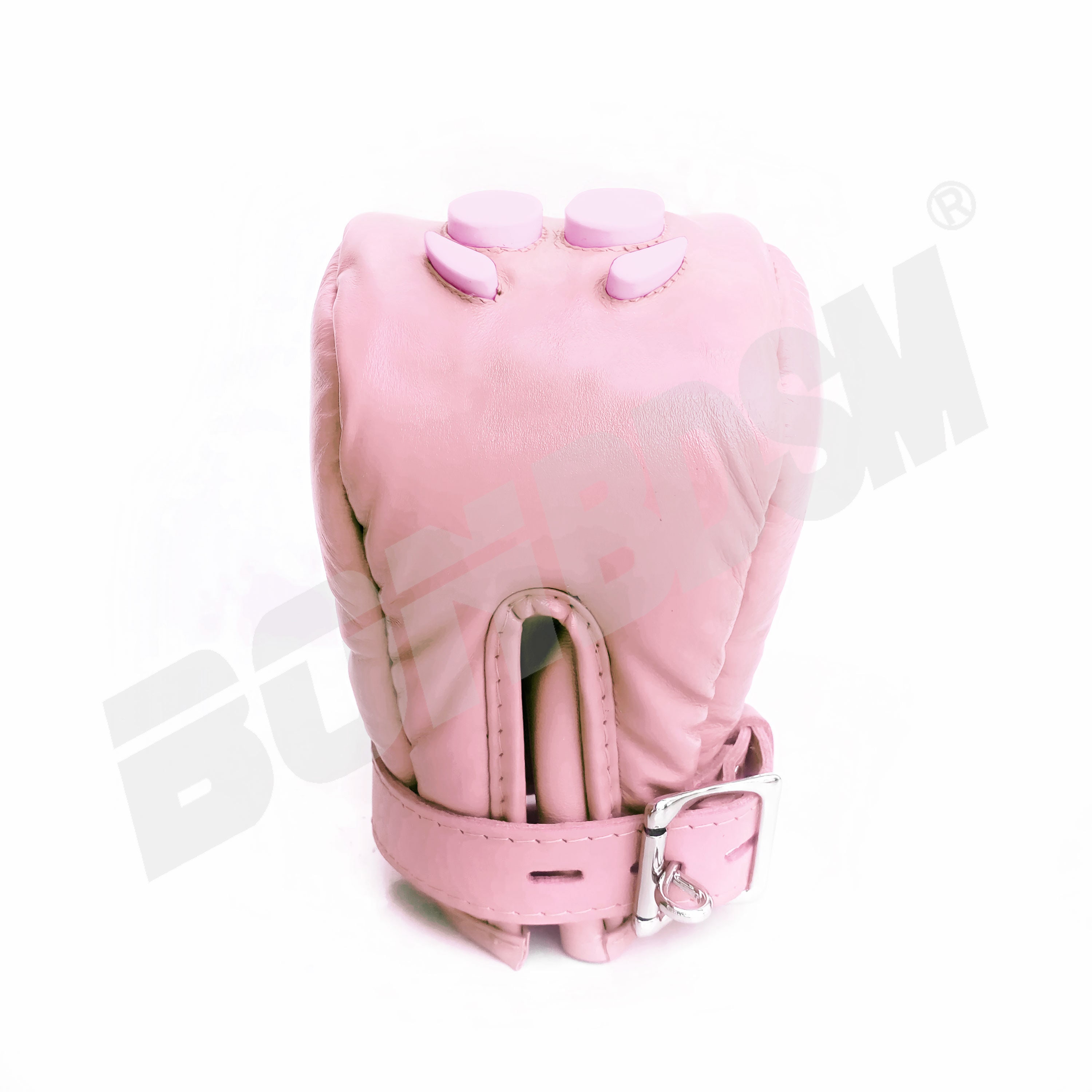 Bondage Pig Play Fist MITTENS Mitts With Silicone Hoof Hooves Feet ...