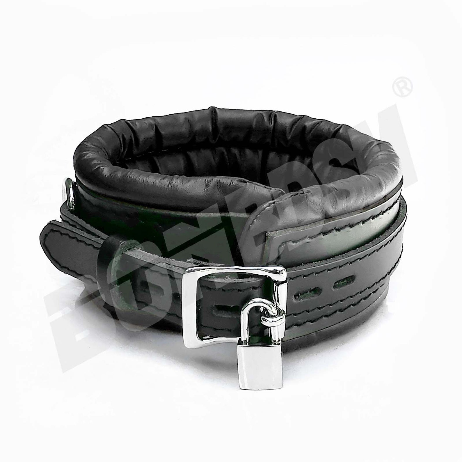 Bondage Restraint Collar Genuine Leather EXTRA Padded Heavy | Etsy