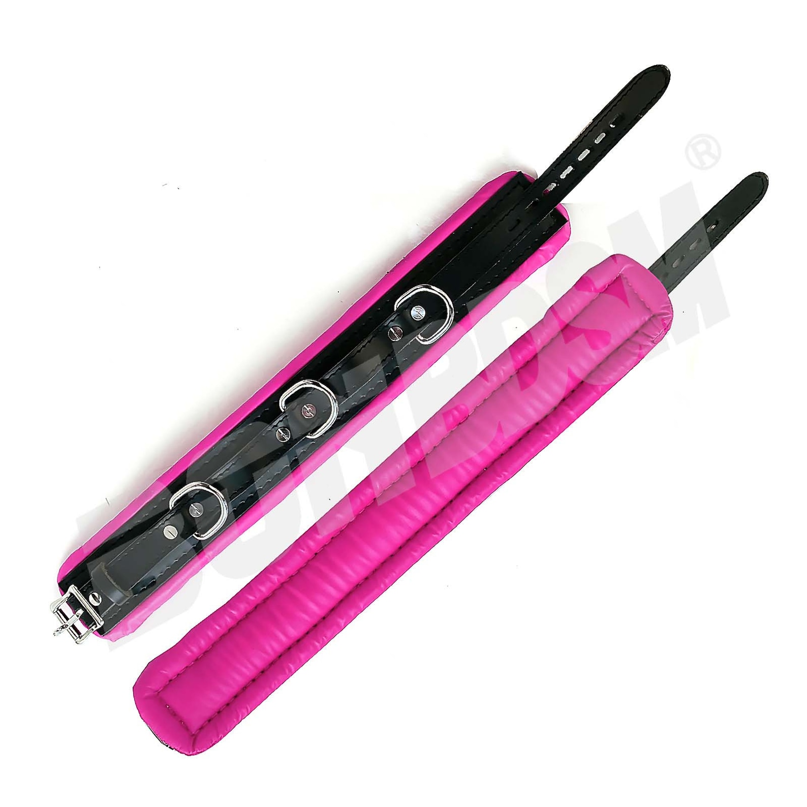 Bondage Restraint Collar Genuine Leather EXTRA Padded Heavy | Etsy