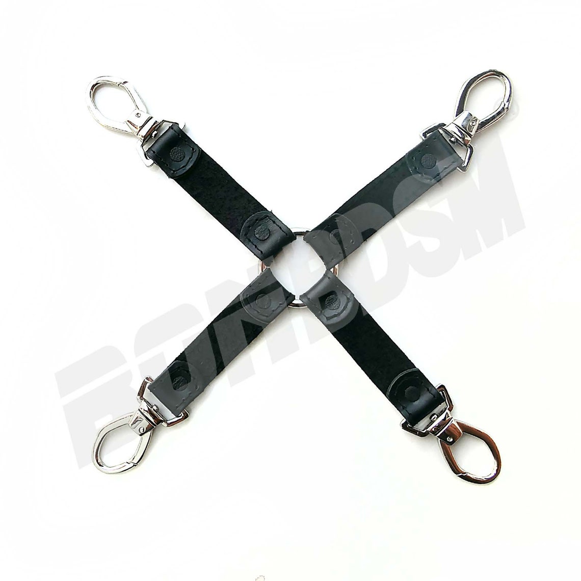 Bondage Hog Tie Clip, 4 Way Leather Hogtie Restraint Hook, Bdsm Fetish ...