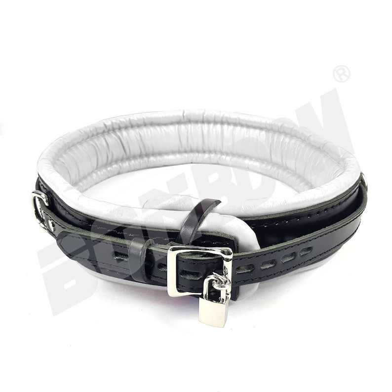 Extra Padded Waist Belt W FREE PADLOCK, Bondage Restraint Soft Padded ...