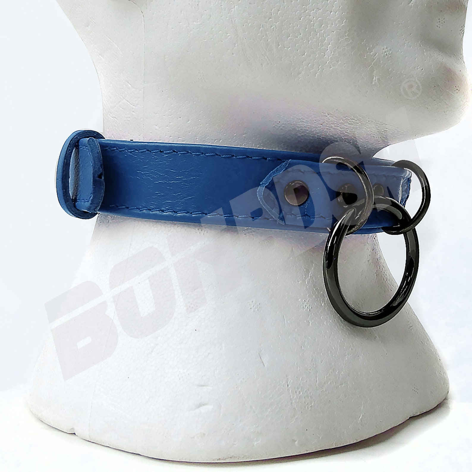 Bondage Restraint Collar GENUINE Leather O-ring Collar | Etsy