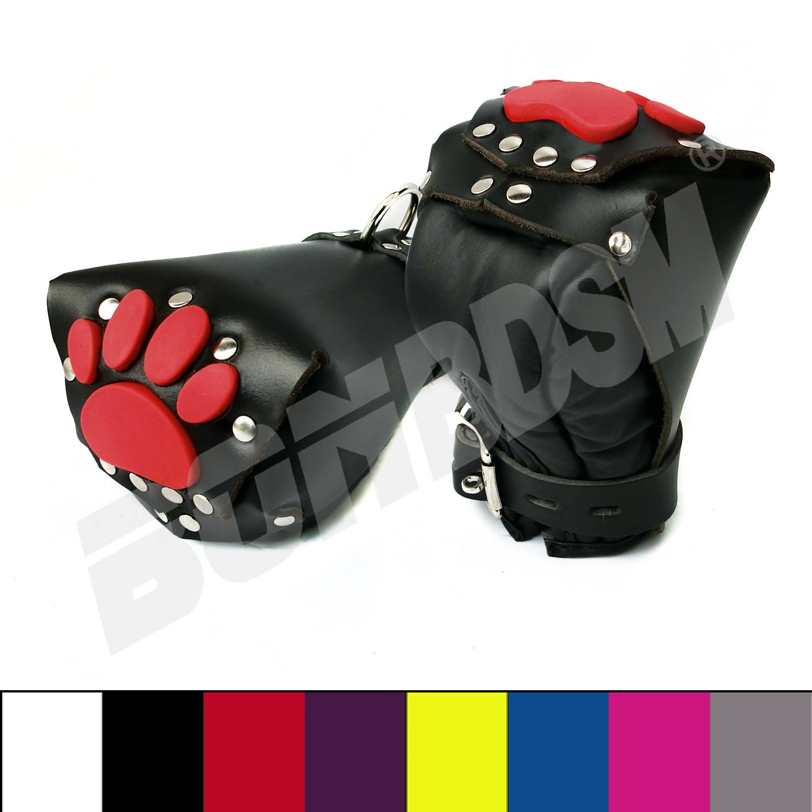 Bondage PUPPY Play Fist MITTENS Mitts With Silicone Paws | Etsy