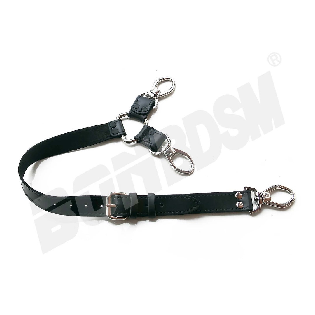 Bondage Hog Tie Clip, Y Shaped Leather Hogtie Restraint Hook, BDSM ...