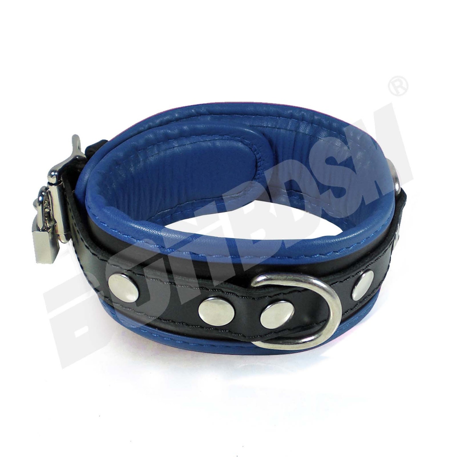 Bondage Restraint Collar W FREE PADLOCK Soft Padded Genuine - Etsy