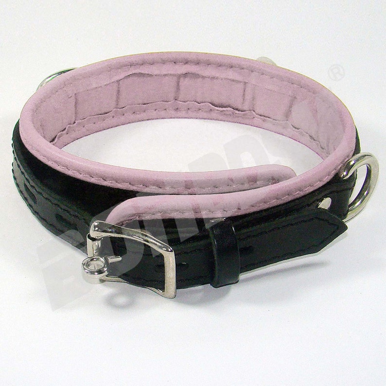 Bondage Restraint Collar 1.5' Wide Soft Padded Genuine | Etsy