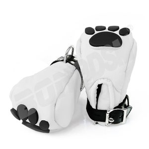 Puppy Paw Fist Mitts, Customizable Colors for Leather and Silicone Paws ...