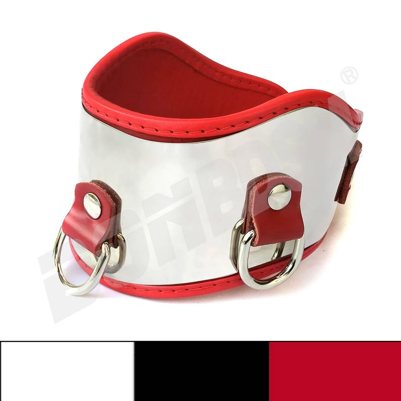 Bondage Restraint Leather Posture Collar With a Strong - Etsy