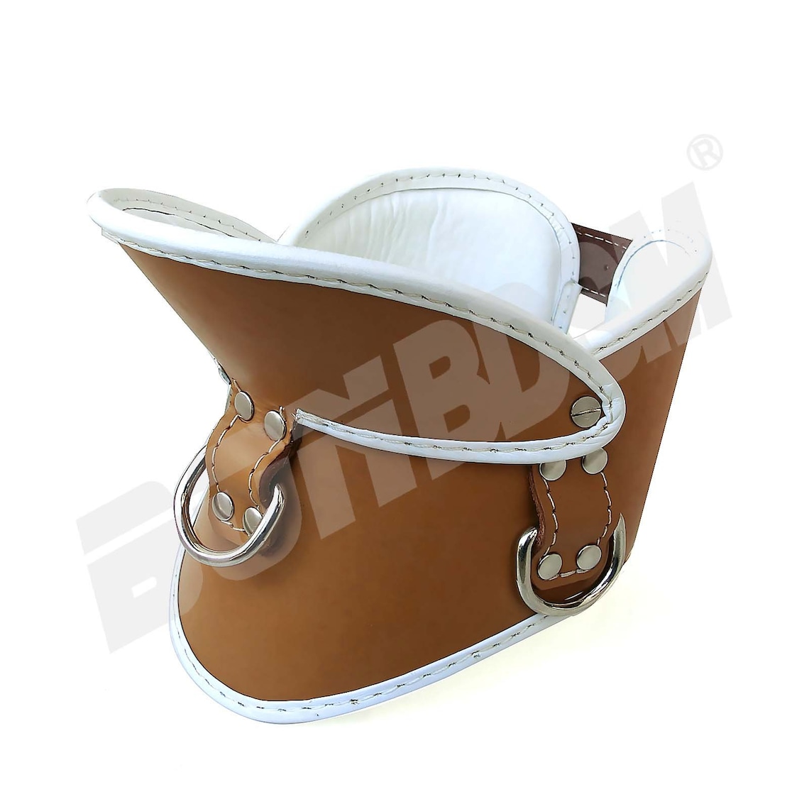 Bondage Restraint Strict Medical Leather Posture Collar With 3 - Etsy
