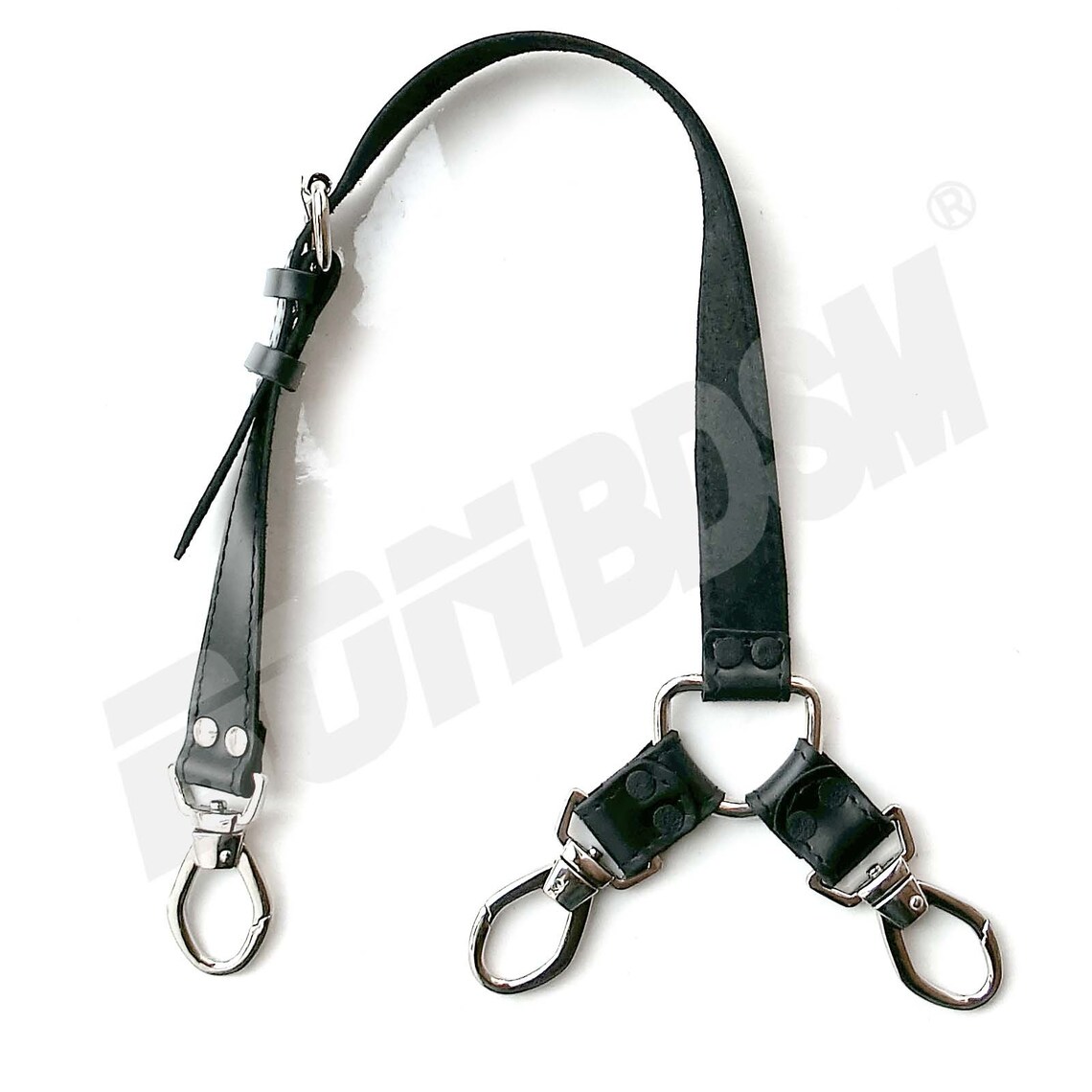 Bondage Hog Tie Clip, Y Shaped Leather Hogtie Restraint Hook, BDSM ...