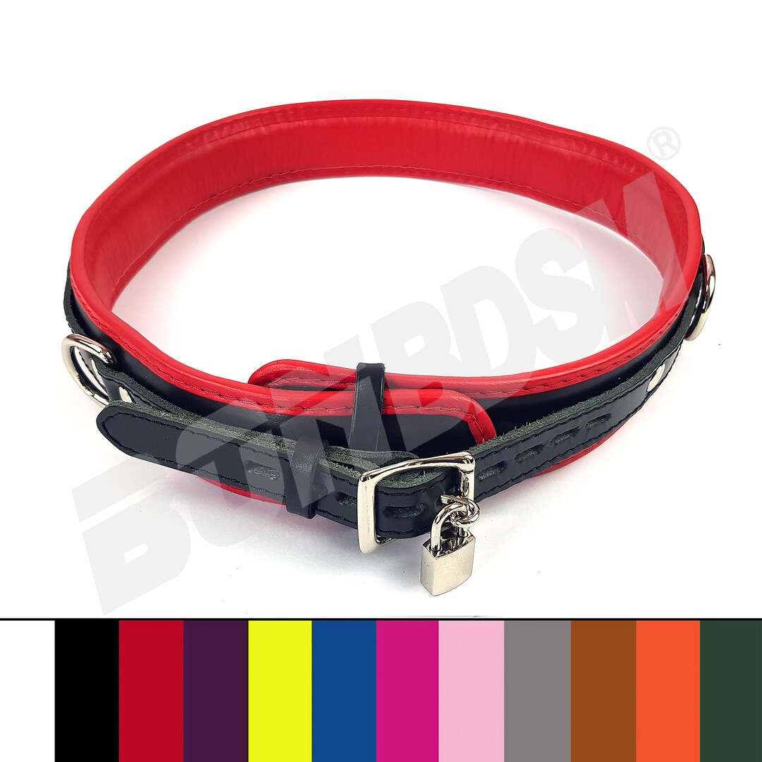 Bondage Restraint Waist Belt W FREE PADLOCK, Soft Padded Genuine ...