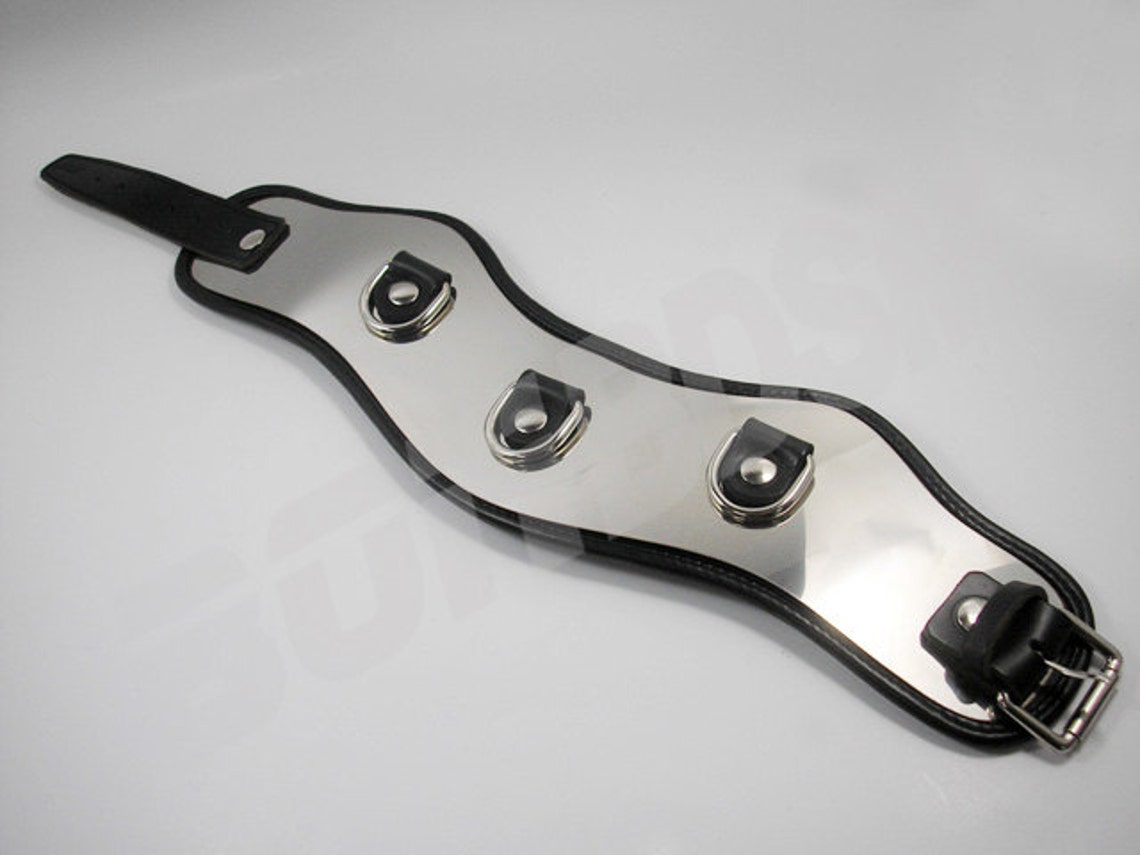 Bondage Restraint Leather Posture Collar With a Strong | Etsy