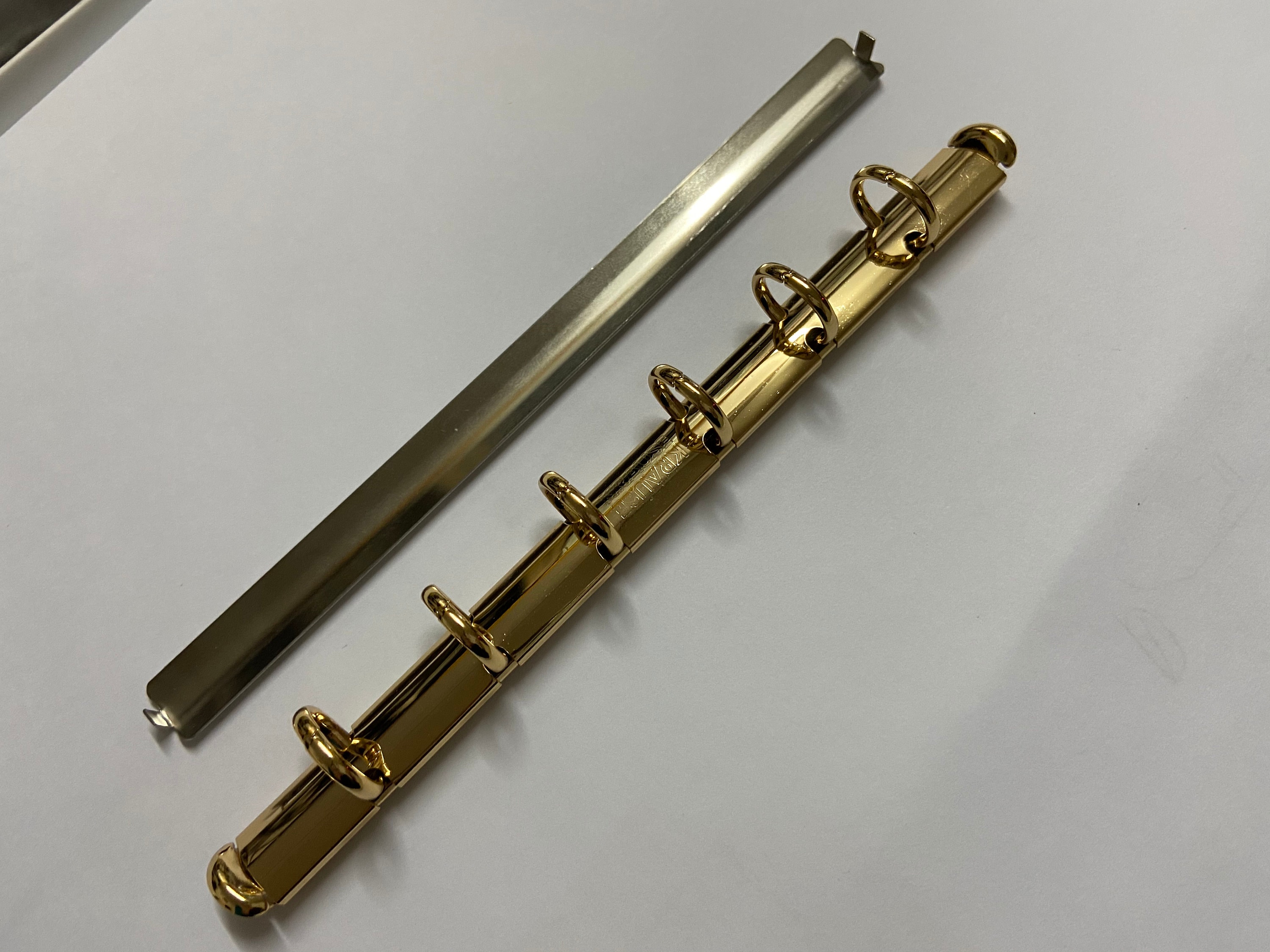 Krause Book Mechanisms Ornament Notebook A7 Gold Plated Binder - Etsy