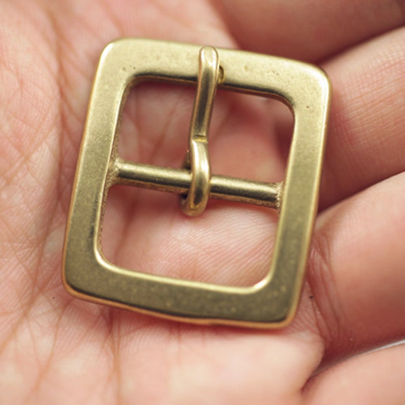 20mm Solid Brass Strap Buckles Nickel Finish Belt Seiwa Japan - Etsy