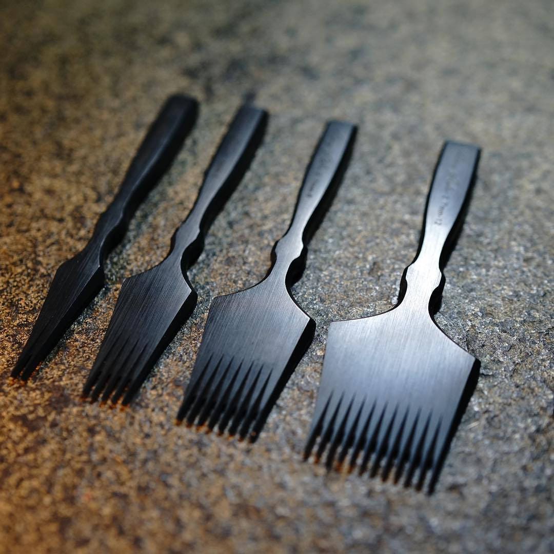 Leathermob Amy Roke Pricking Iron for Leathercraft, Saddle Stitch ...