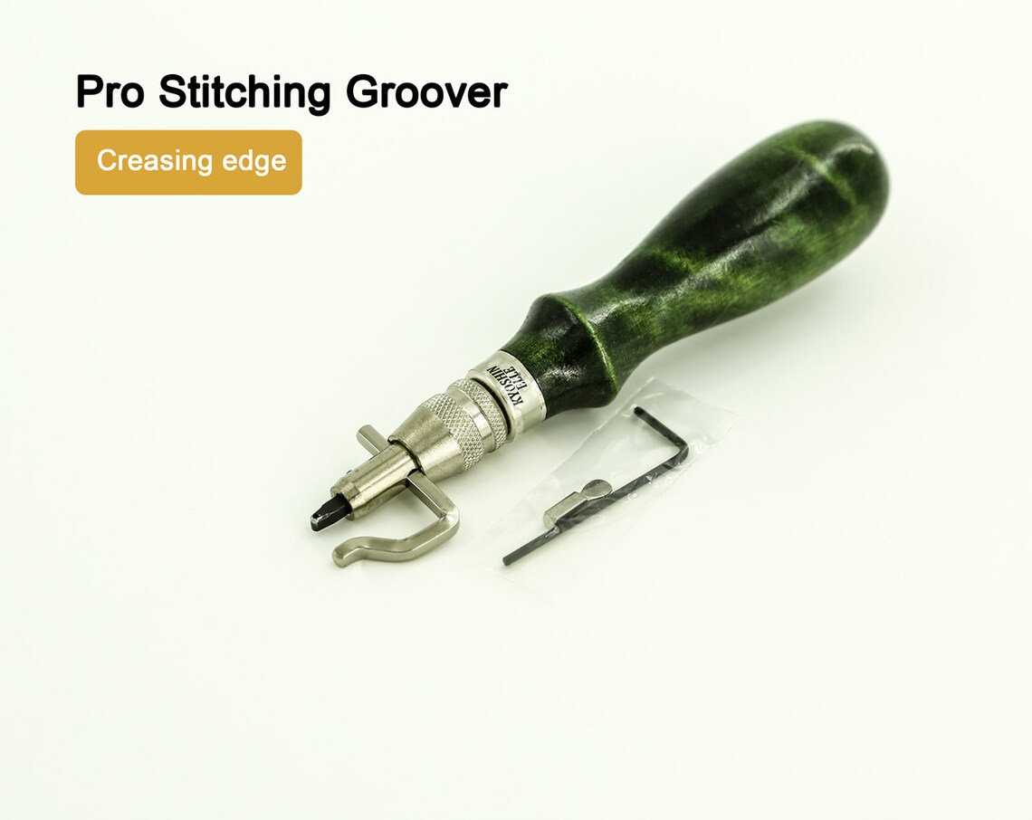 Pro Stitching Adjustable Leather Groover Creasing Set - Etsy