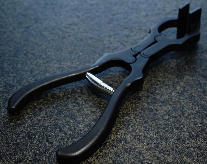 Leathermob Atelier Amy Roke Leather Clamp Pincer Plier Clamping ...