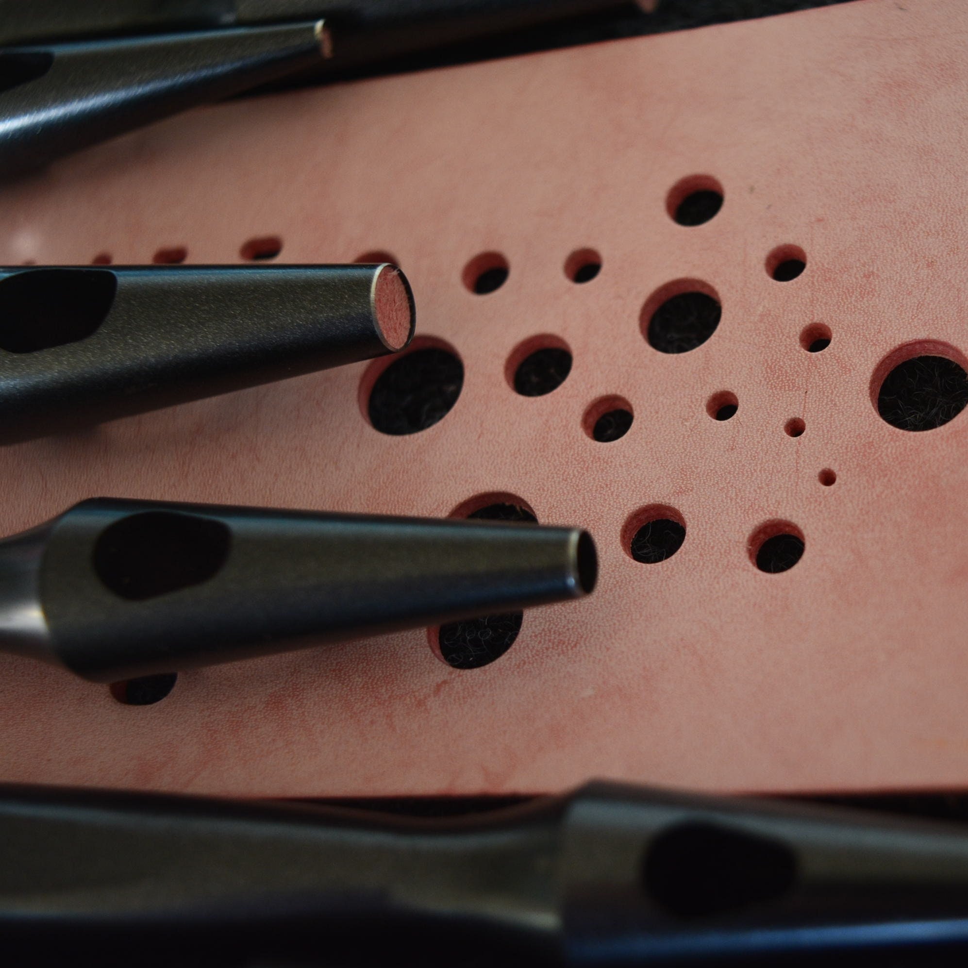 Leathercraft Round Punch Stitching Punching Shape Strap Hole - Etsy