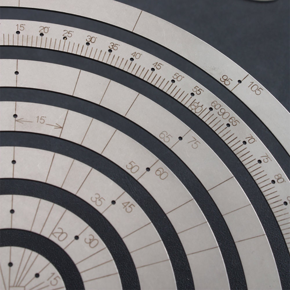 Nattools Scale Curve Ruler (large) Circular Shaped Cutting Drawing ...