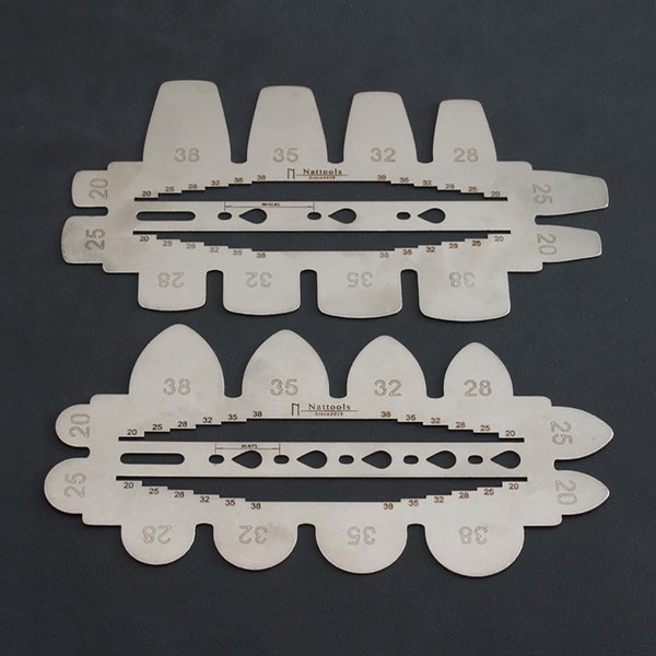 Strap End Cutting Template - Etsy