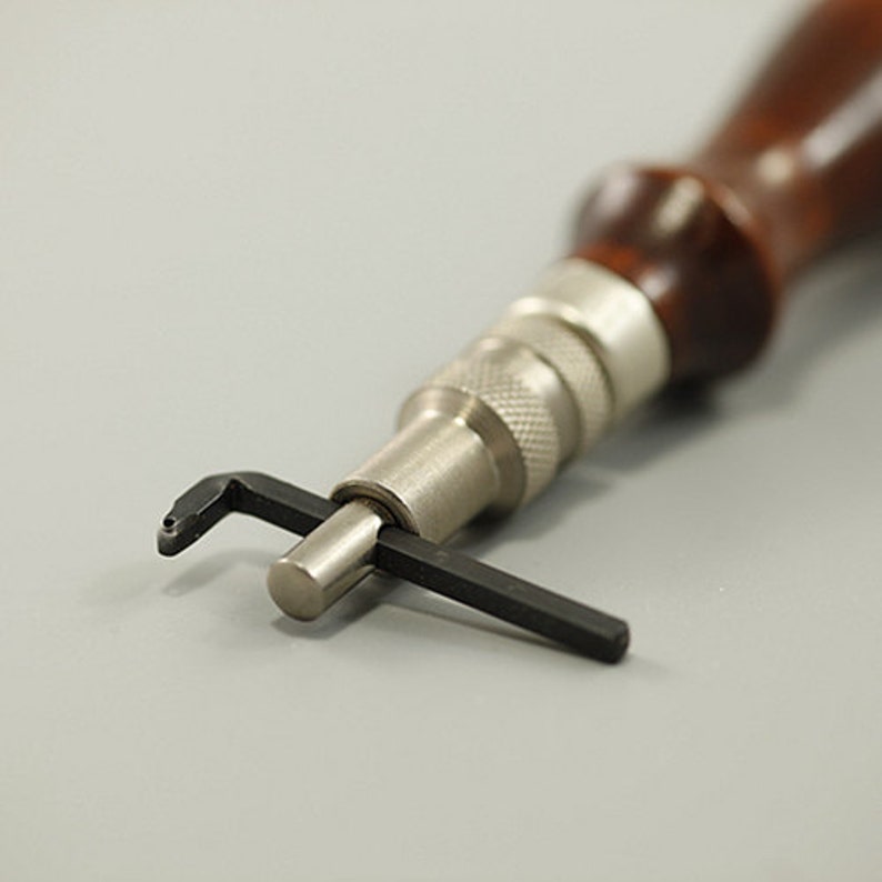 Groove Tool Adjustable Leather Edge Stitching Groover | Etsy