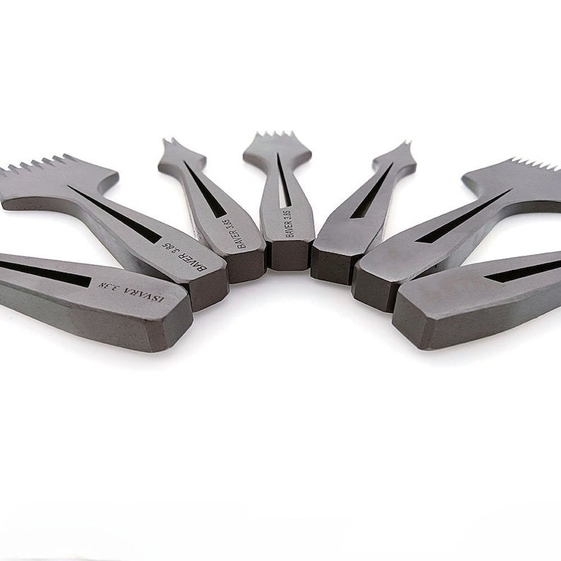 Olive Shape Hole Pricking Iron Chisel ISVARA Leathercraft Craft Cutting ...