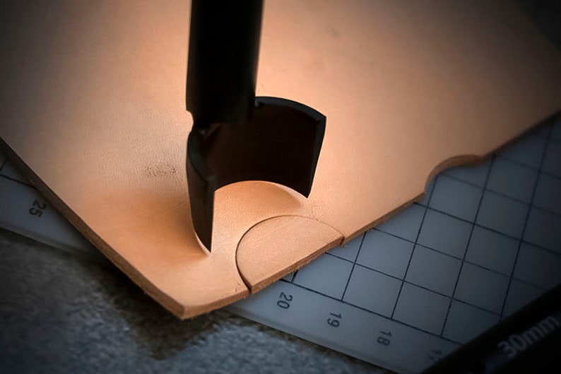 Half Round Punch Edge Tool Semicircular Corner Punching - Etsy