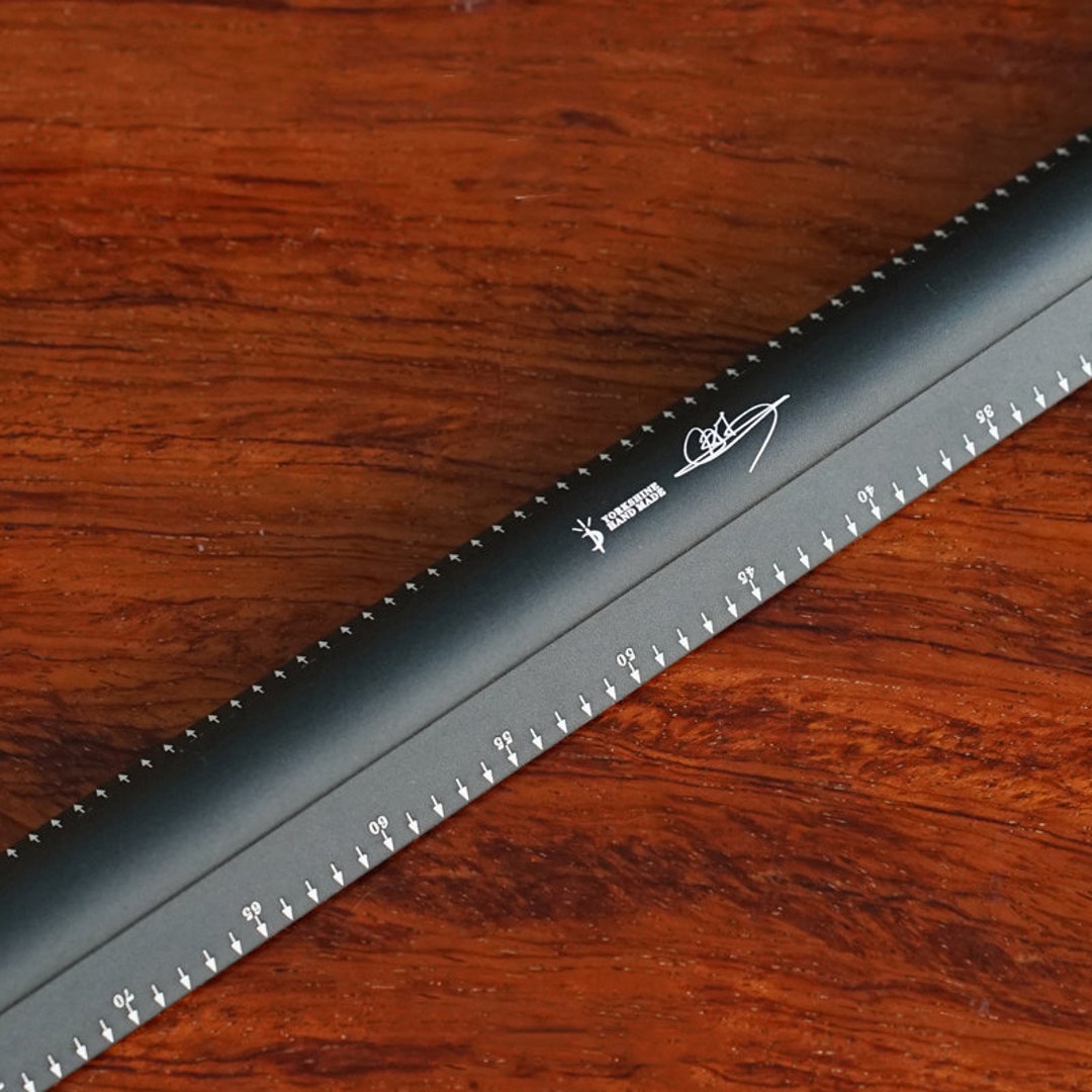 French Pricking Iron Chisel Spacing Ruler Measure Design Leathercraft ...